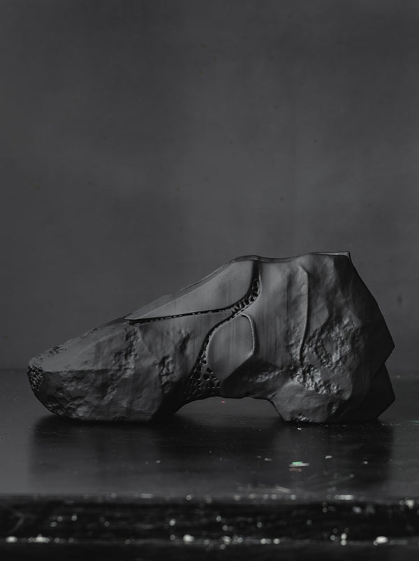 OUTBREAK LABMENS 3D printed Mid-top shoes / BLACK